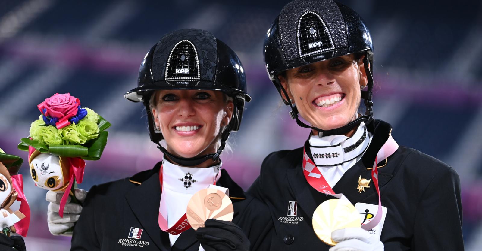 Paralympiques: Michèle George et Manon Claeys apportent de l'or et du ...