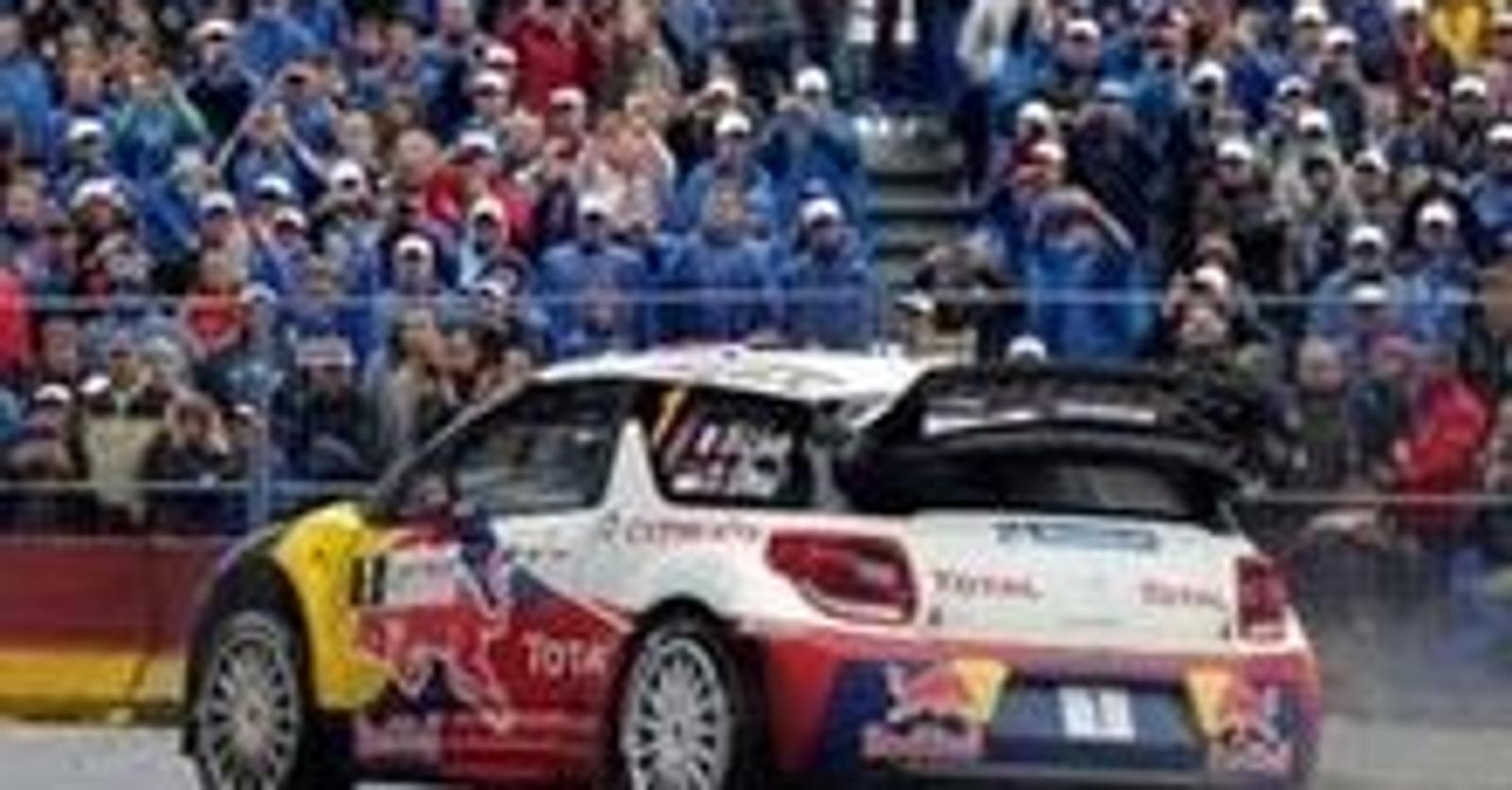 Sébastien Loeb (Citroën DS3) verzekert zich in eigen land van negende ...