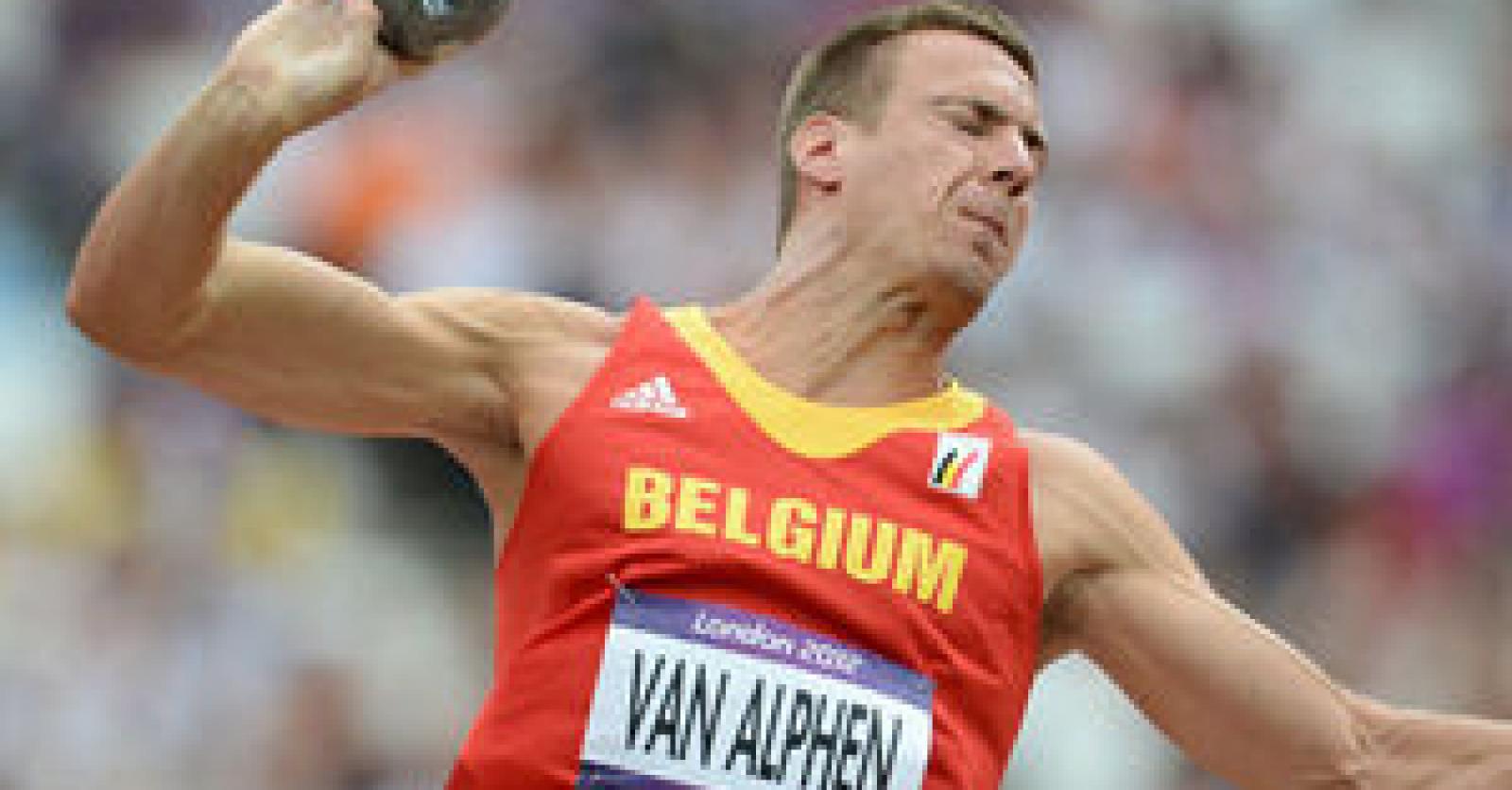 Hans Van Alphen is op dreef in tienkamp op Olympische Spelen