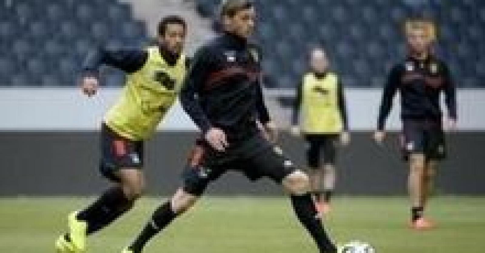 Rode Duivels - Nicolas Lombaerts traint opnieuw voluit mee