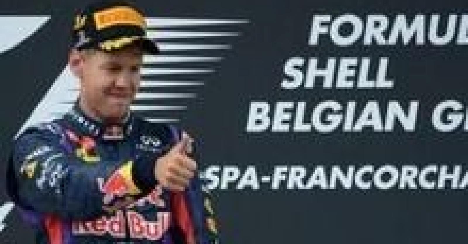 F1 - GP de Belgique - Sebastian Vettel s'impose à Spa-Francorchamps et ...