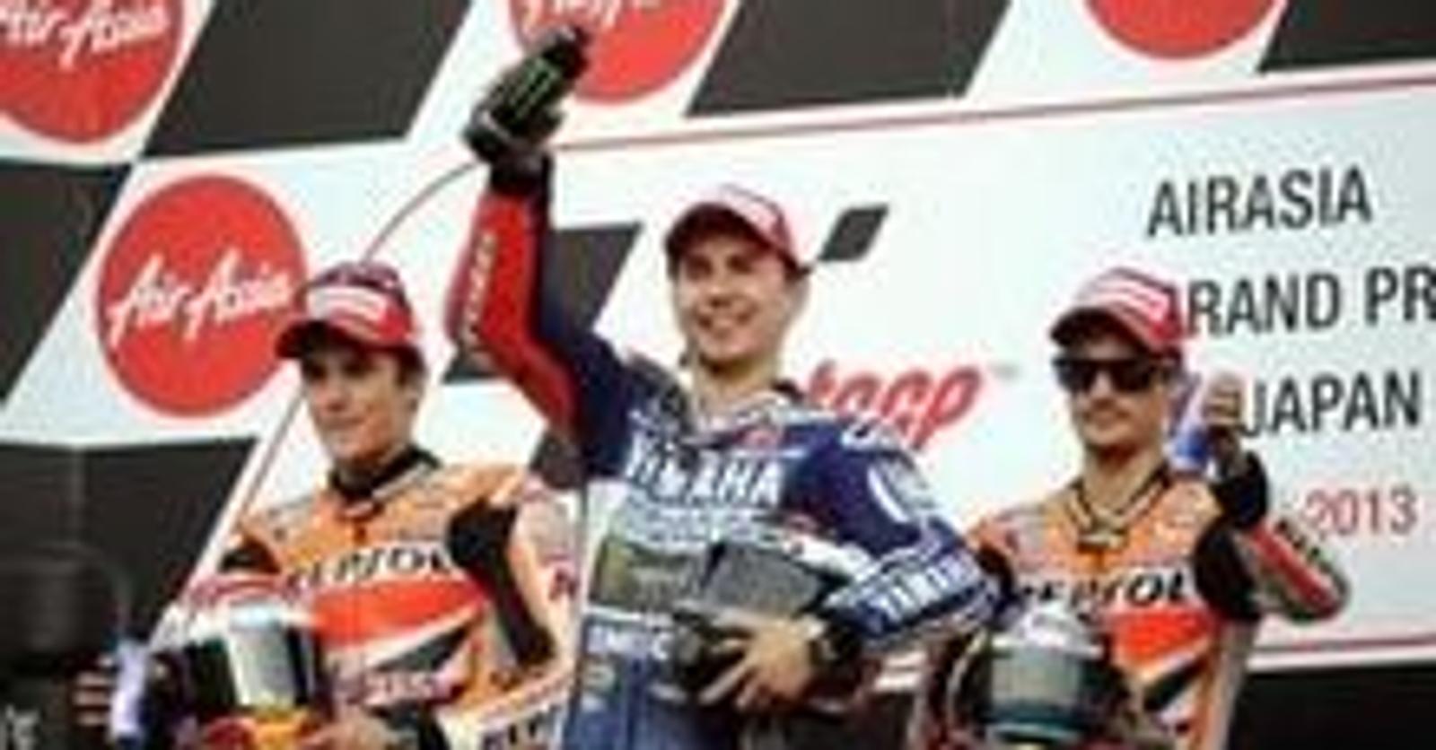 Moto GP - Jorge Lorenzo gagne le GP du Japon et entretient le suspense ...