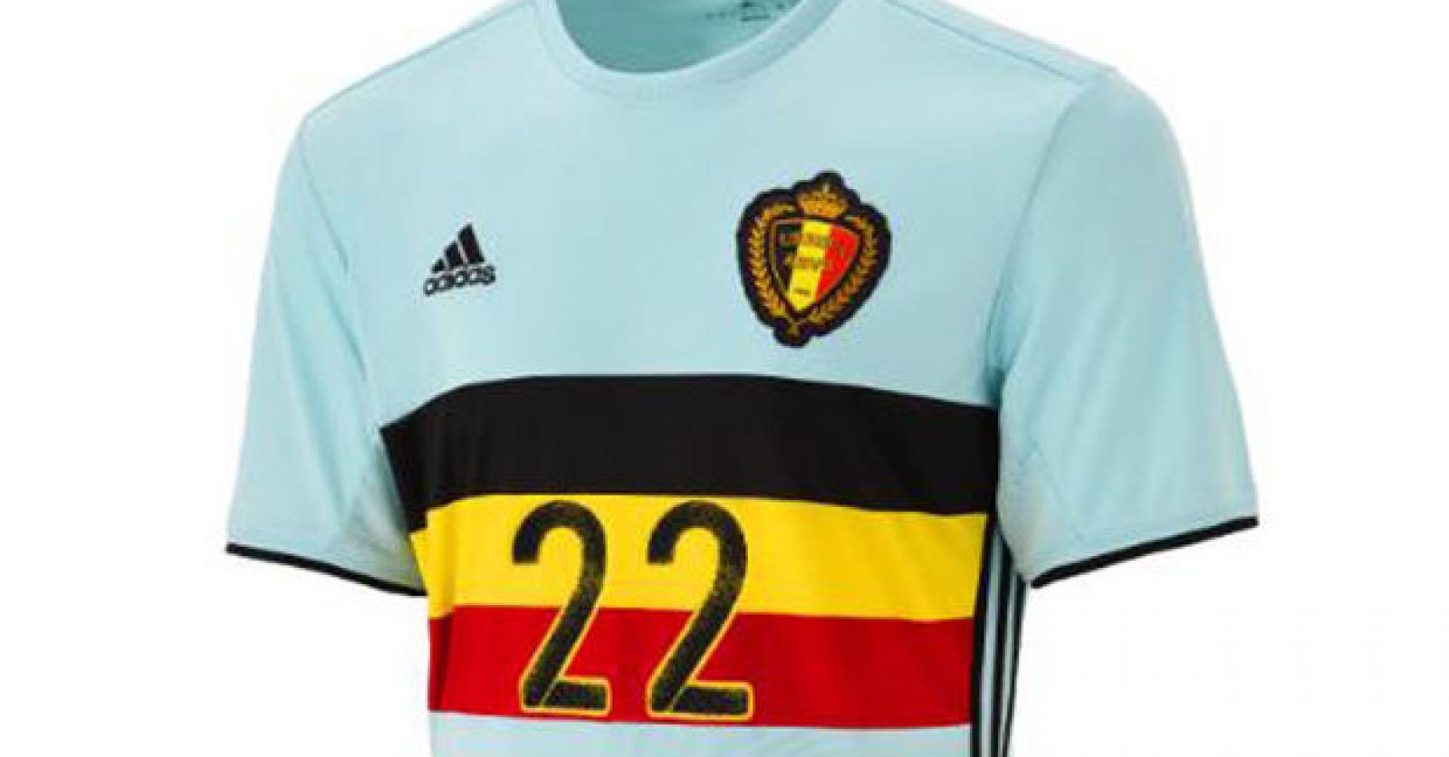 Le second maillot des Diables bleu ciel