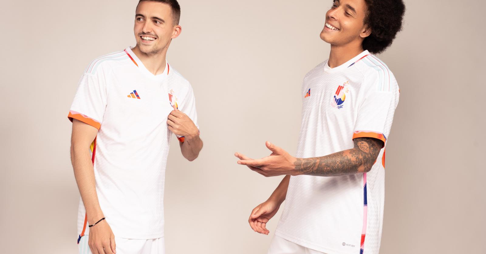 Les Diables rouges arboreront leur maillot extérieur aux couleurs de ...