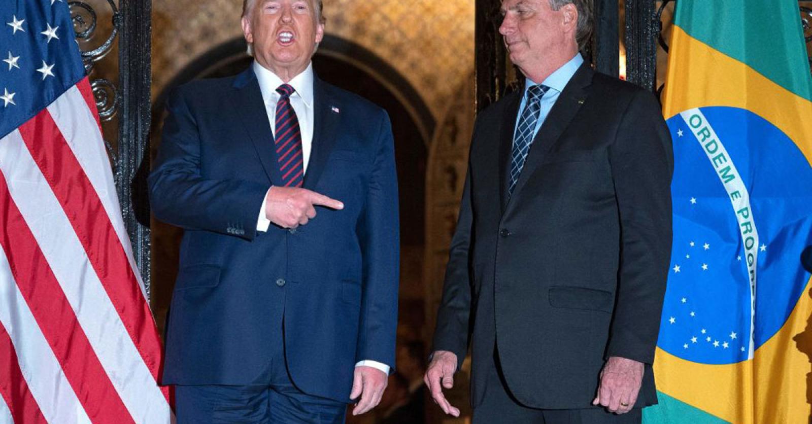'Op vele punten heeft Bolsonaro geput uit het draaiboek van Donald Trump'