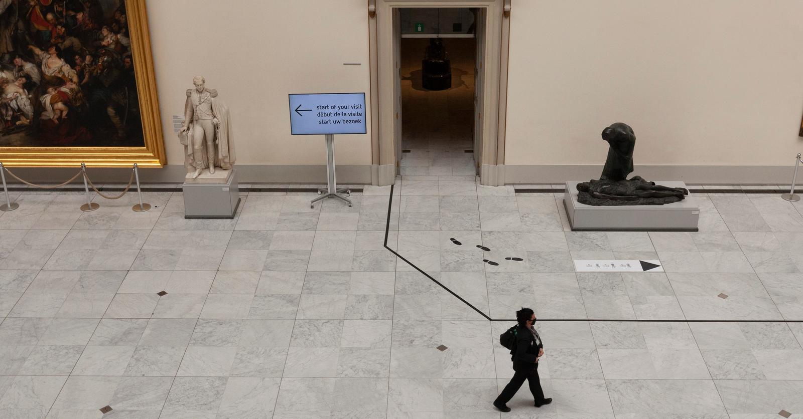 "Climat de terreur "aux Musées royaux des Beaux-Arts