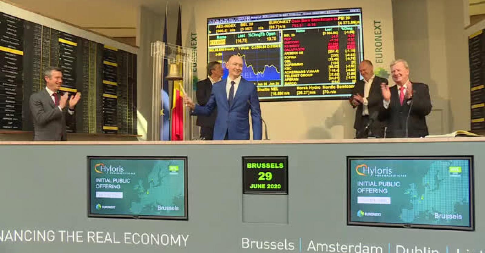 Hyloris maakt debuut op Brusselse beurs - Trends