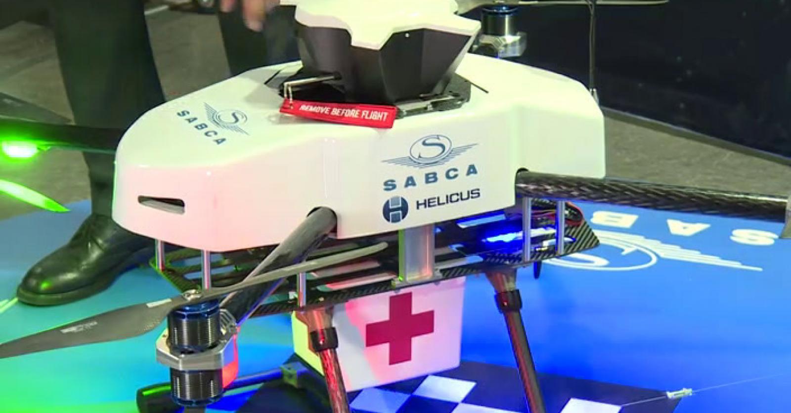 Sabca stelt haar autonome drone voor - Trends