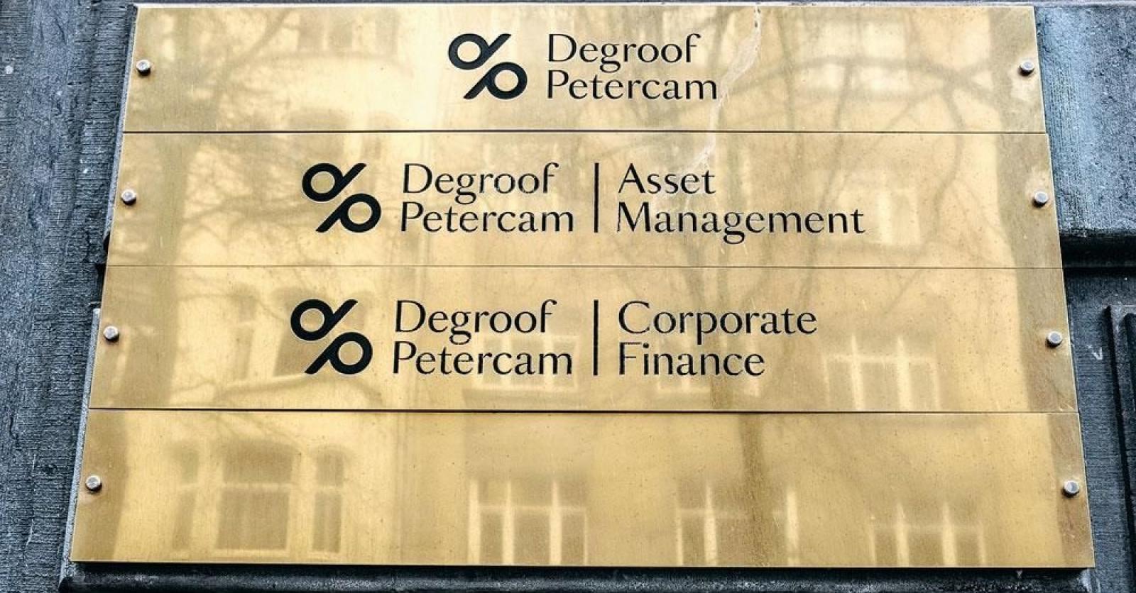 Pour Hugo Lasat, nouveau CEO de Degroof Petercam, "la gestion de ...