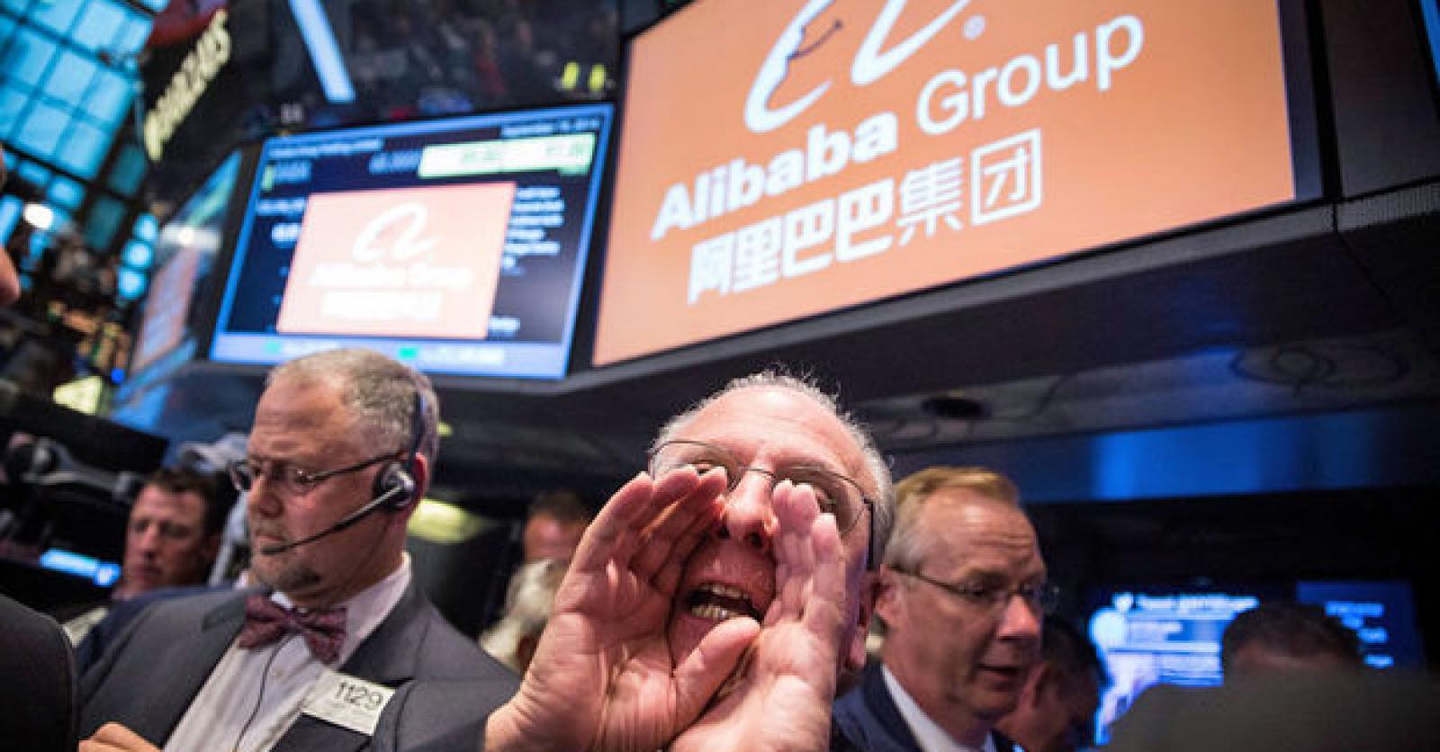 Pourquoi Alibaba a fait une entrée historique à la Bourse de New York ...