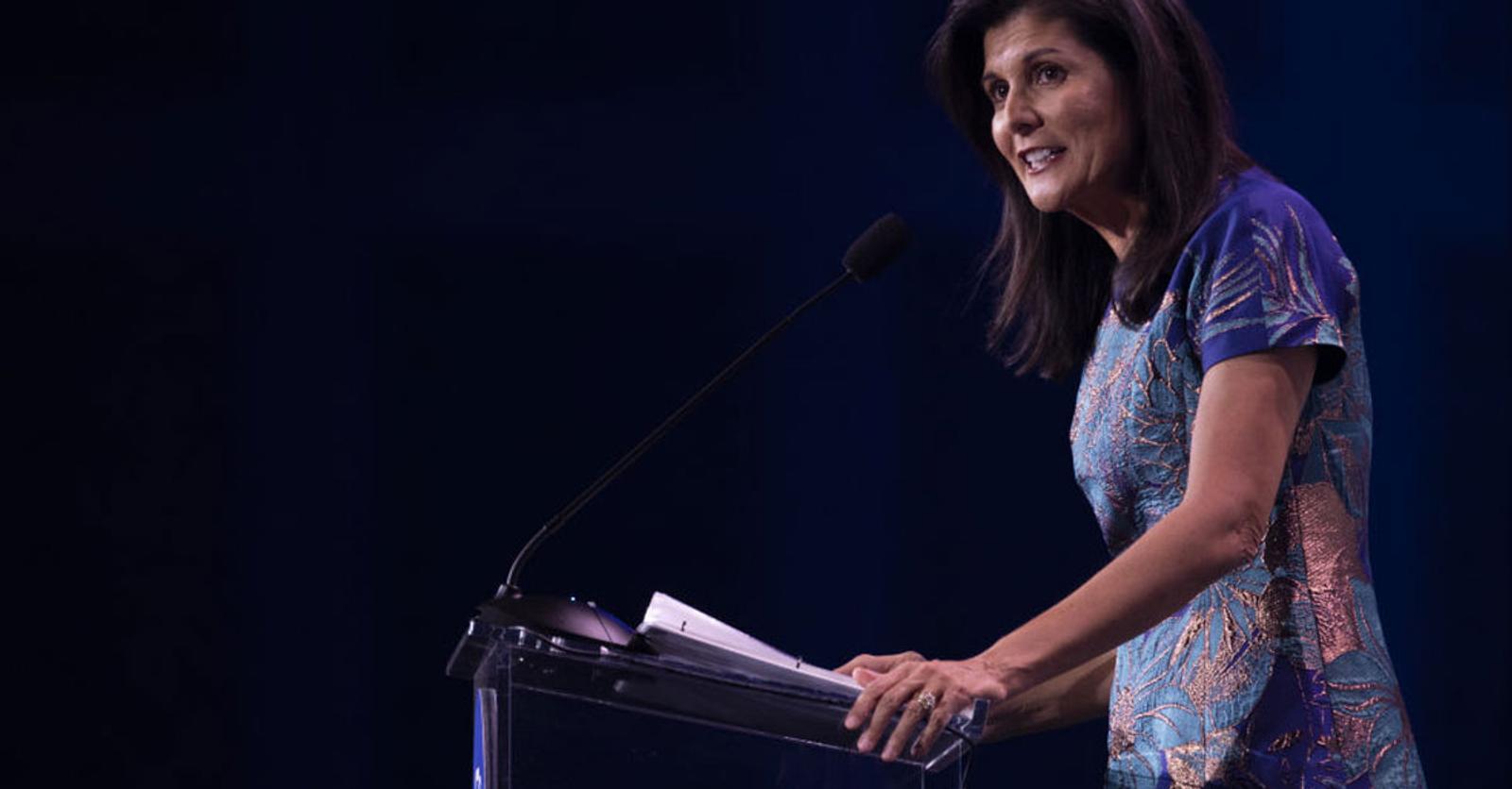 Republikeinse Nikki Haley kondigt kandidatuur presidentsverkiezingen aan
