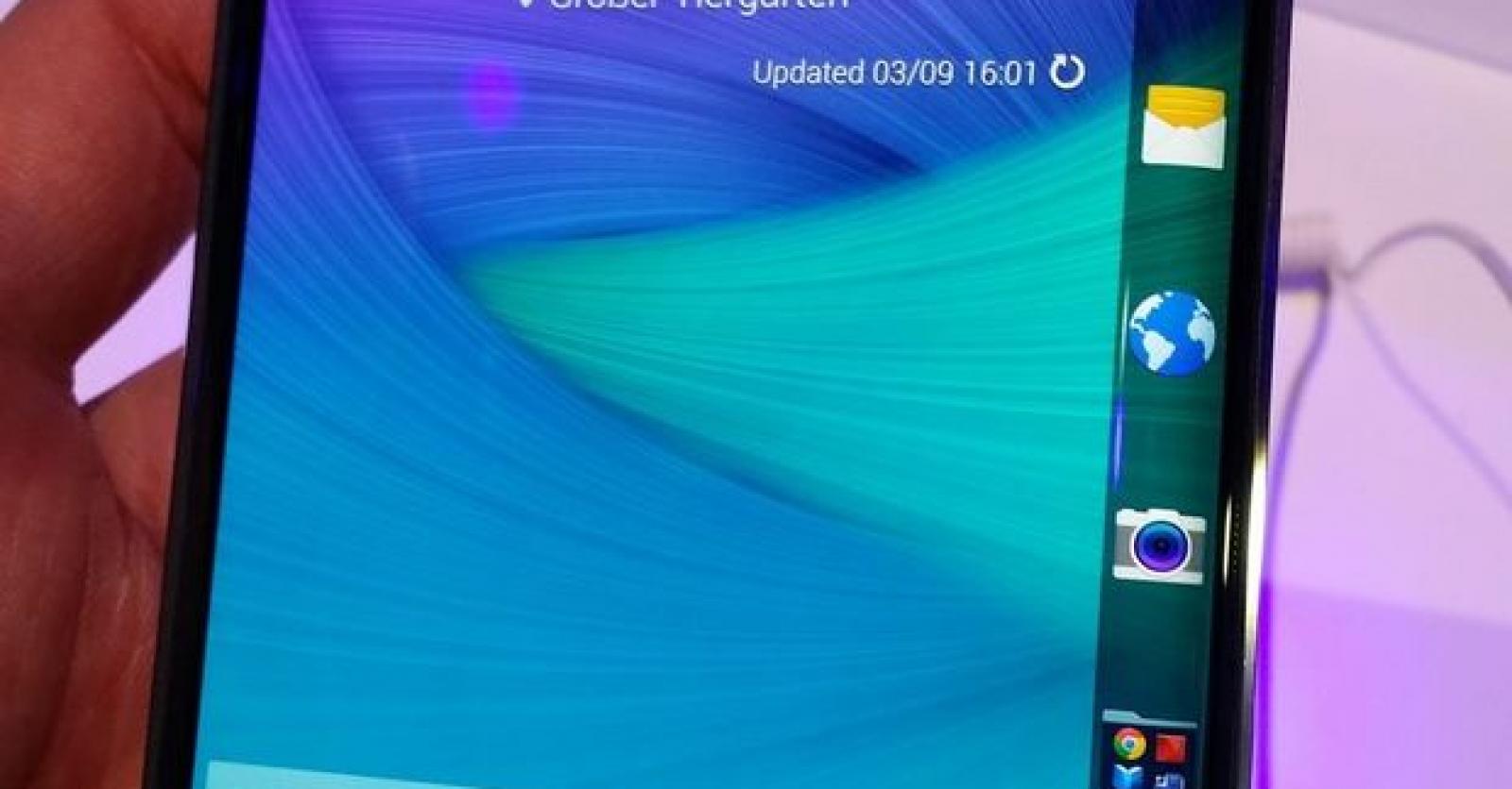 Galaxy Note 4-variant heeft gebogen scherm - Trends.be