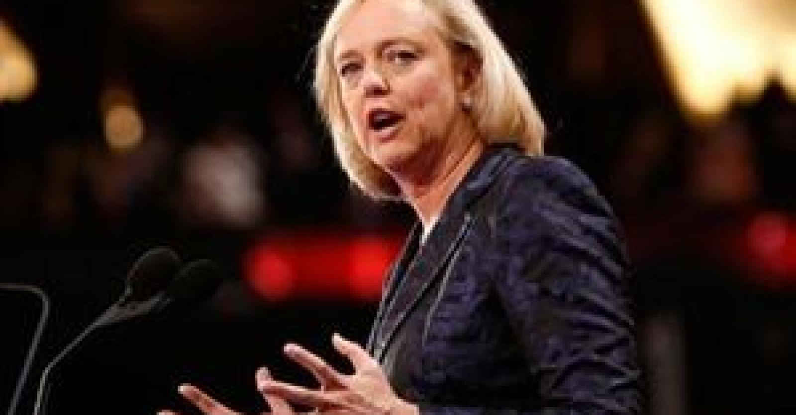 Meg Whitman continue de croire en Autonomy - Trends-Tendances