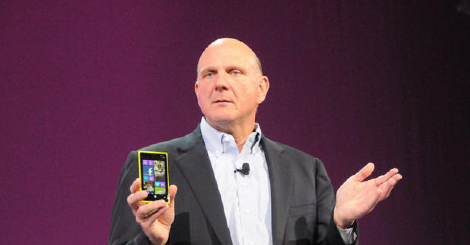 Ce que l'ex-directeur de Microsoft, Steve Ballmer, regrette le plus ...