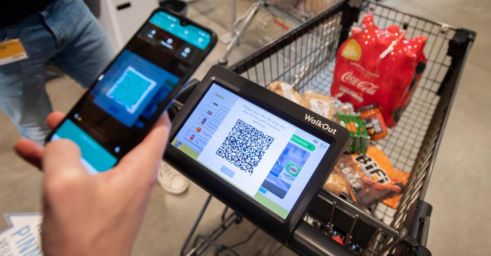 La chaîne de supermarchés Jumbo teste un caddie intelligent (vidéo ...