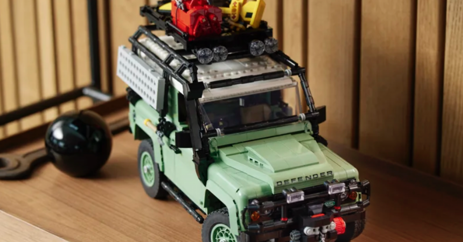 Lego-versie van klassieke Land Rover Defender