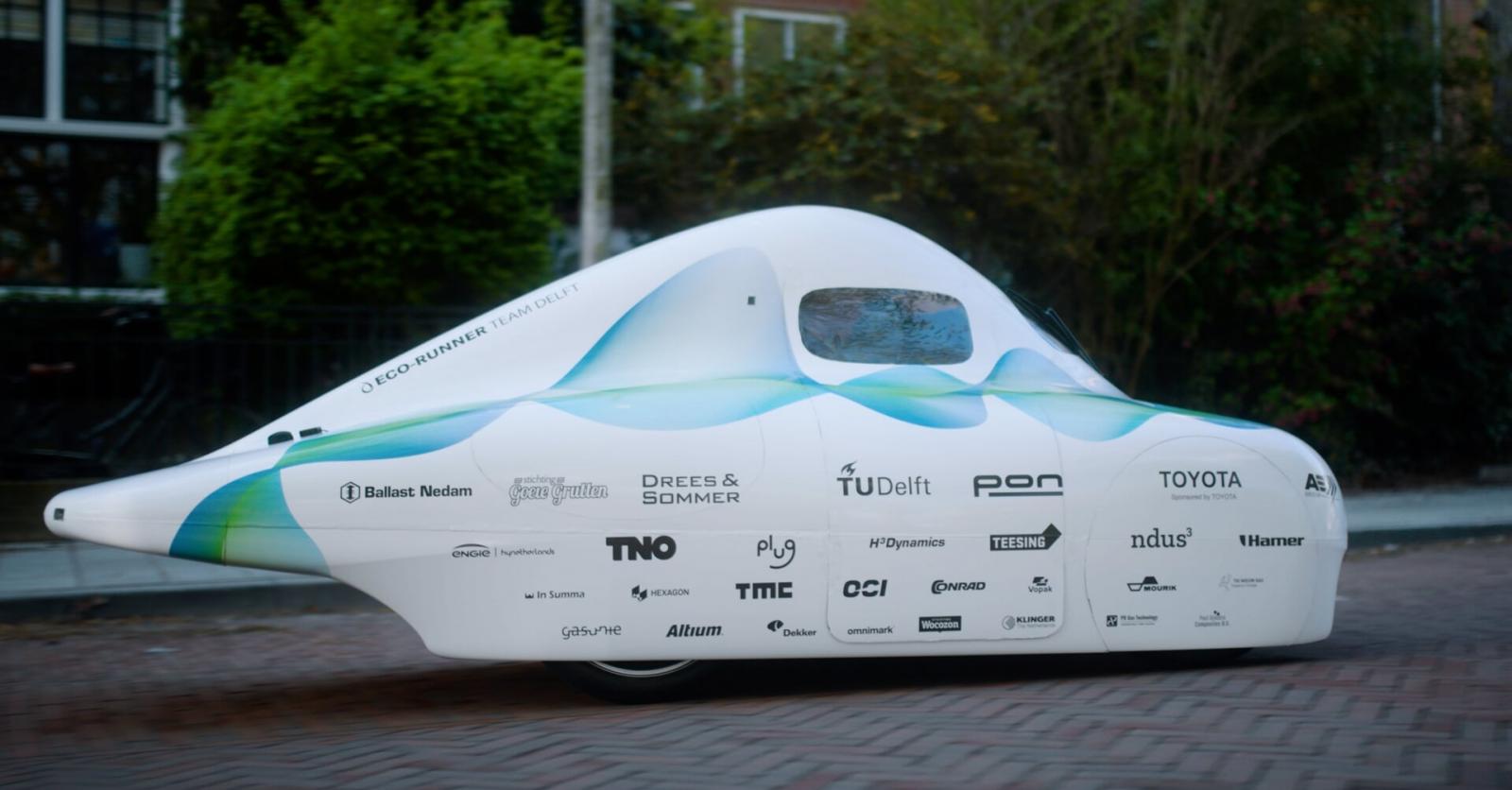 Eco-Runner XIII is superzuinige waterstofauto