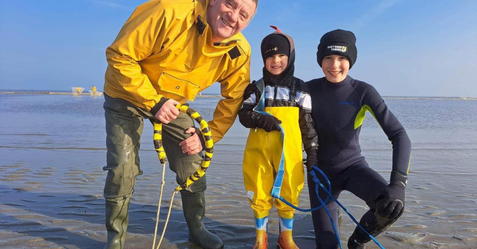 Xander (13) en Seppe (6), de jongste garnaalvissers van ons land: “Aan ...