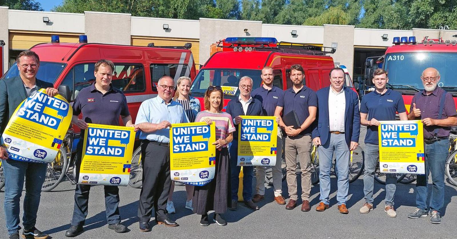 Fluvia en Zwever schenken materieel aan Oekraïne - KW.be