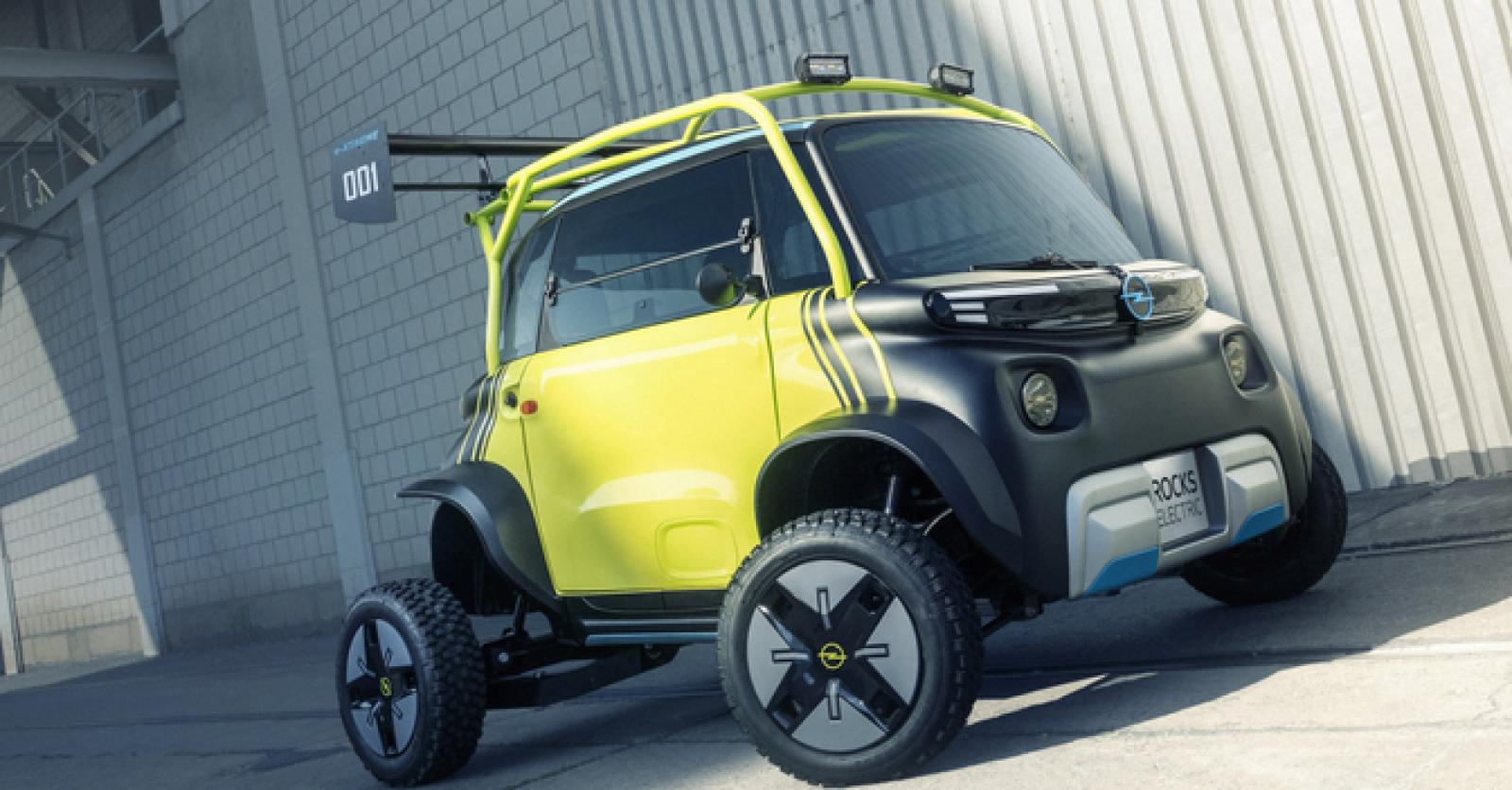 Opel Rocks brengt elektrische extravagantie