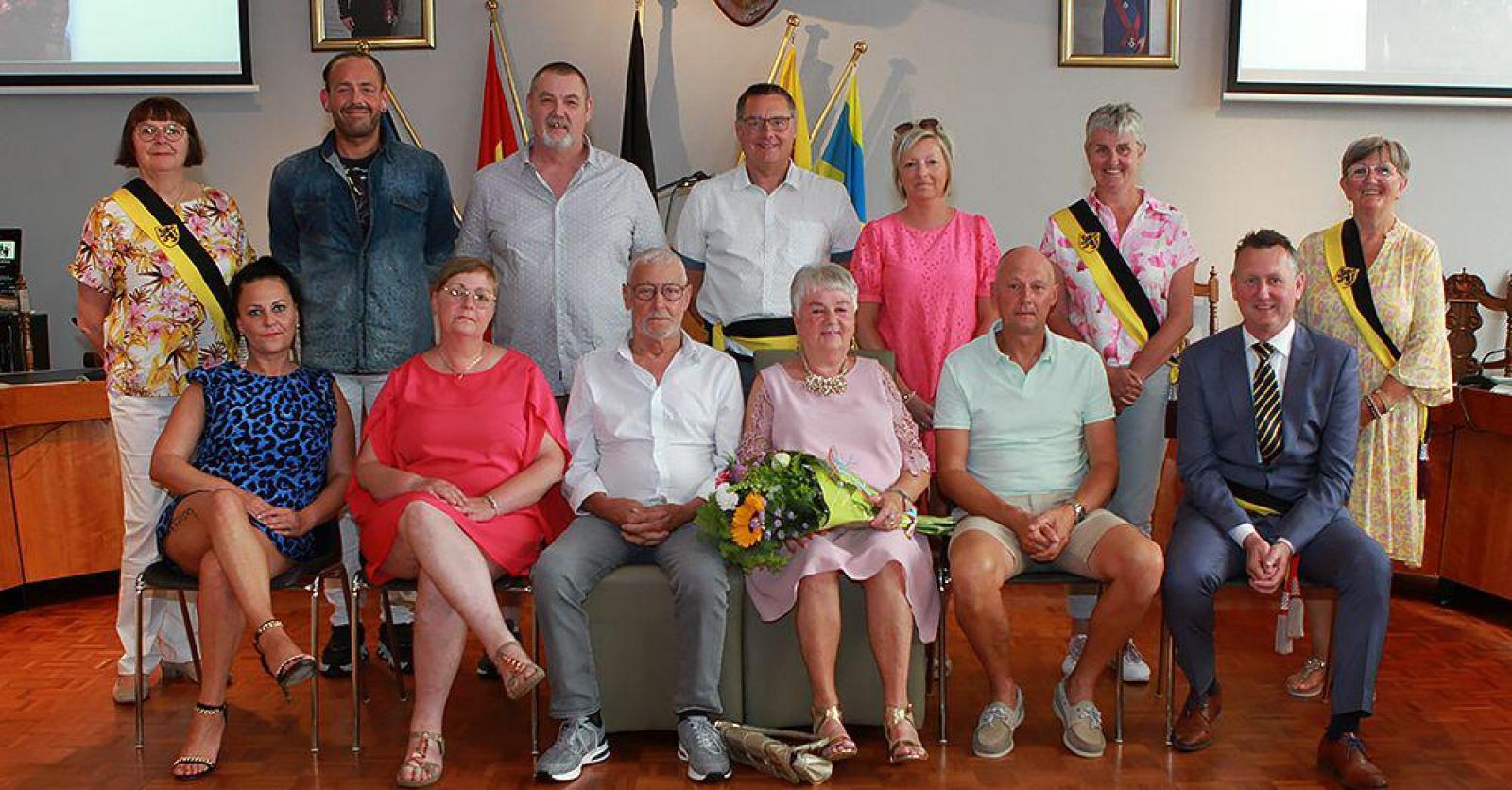 Gouden bruiloft voor Marc Verbeke en Rika Landuyt uit Ingelmunster - KW.be