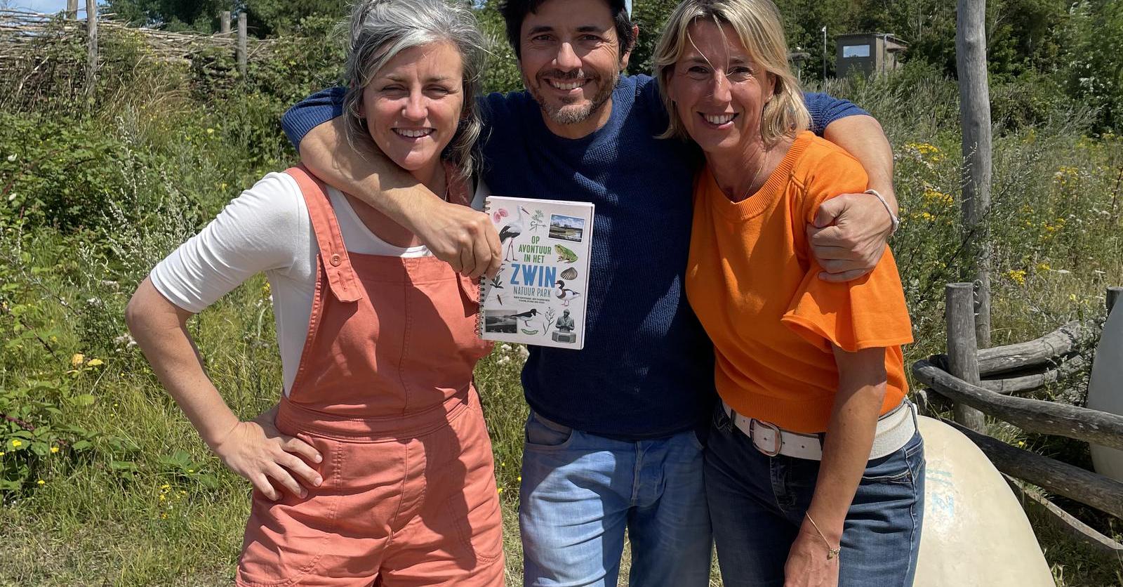 Dieter Coppens en Sarah Devos lanceren nieuw kinderdoeboek 'Op avontuur ...