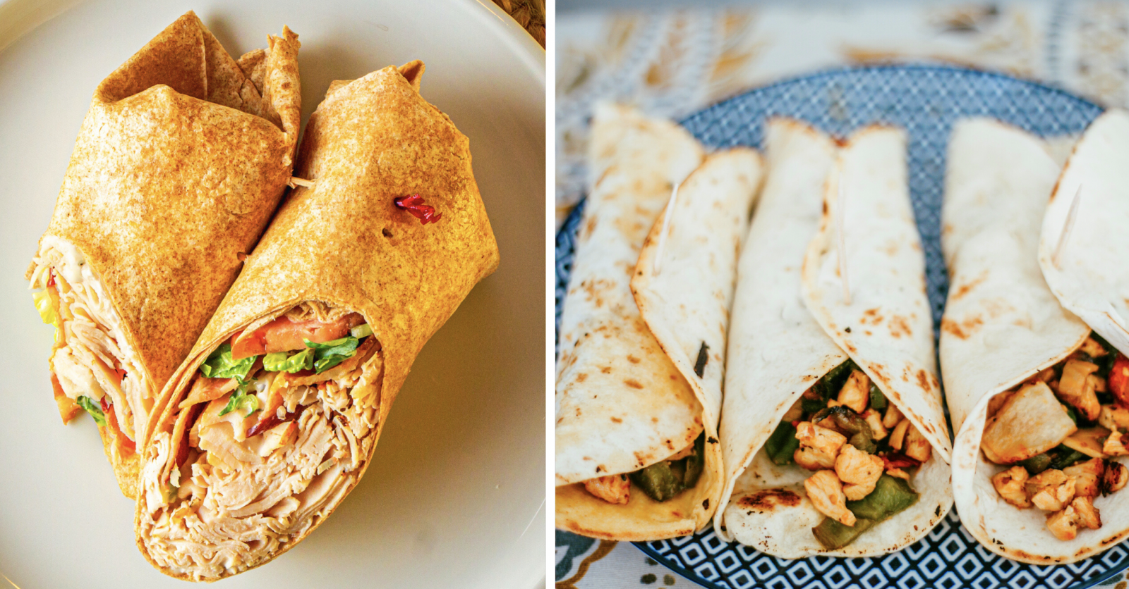 5 recettes de wraps parfaits pour l'été