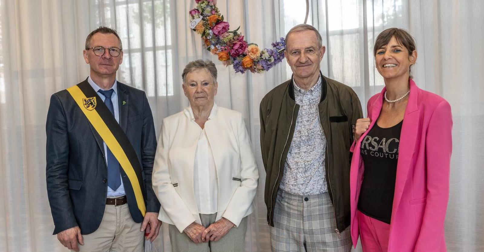Danstempel De Beurs bracht diamanten paar Lia Watteny en Daniël De Meulemeester uit Roeselare ...