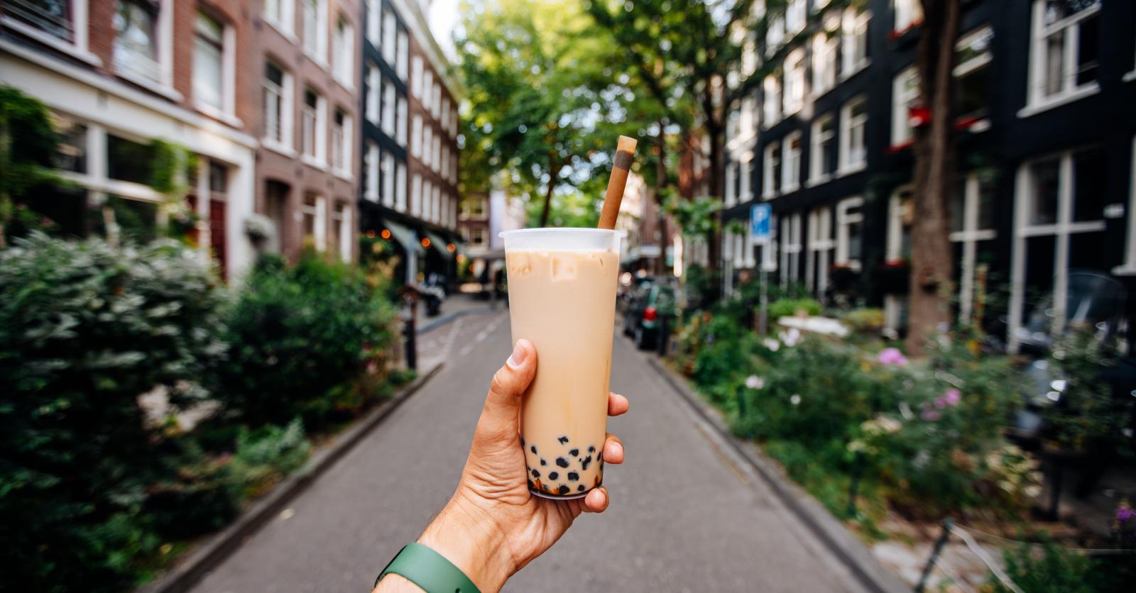 Cette rue est entièrement dédiée au "Bubble Tea"