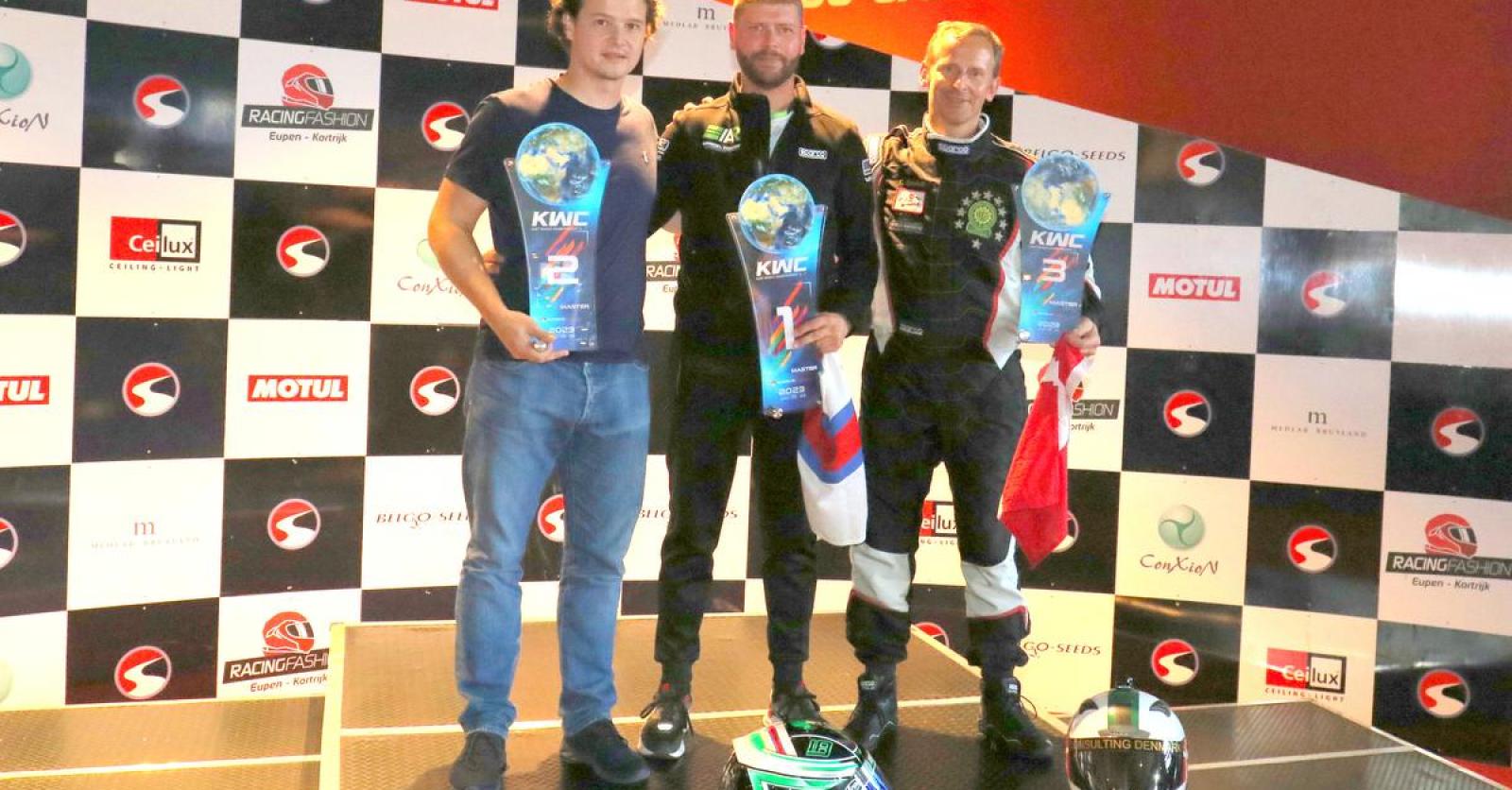 Kortrijkzaan Jonathan Bert pakt zilver op WK indoorkarten - KW.be