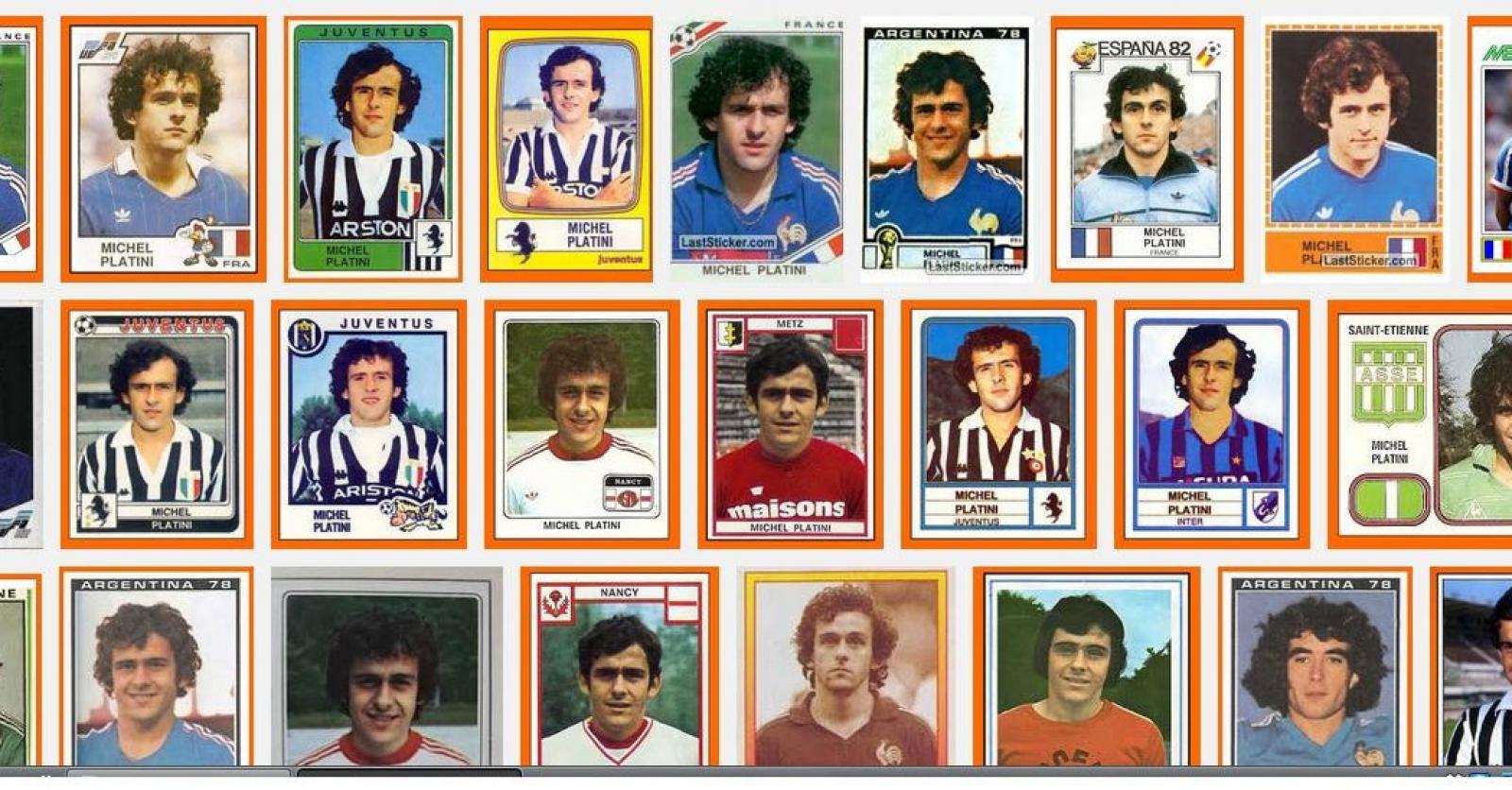 Panini van de week: De negen doelpunten van Michel Platini