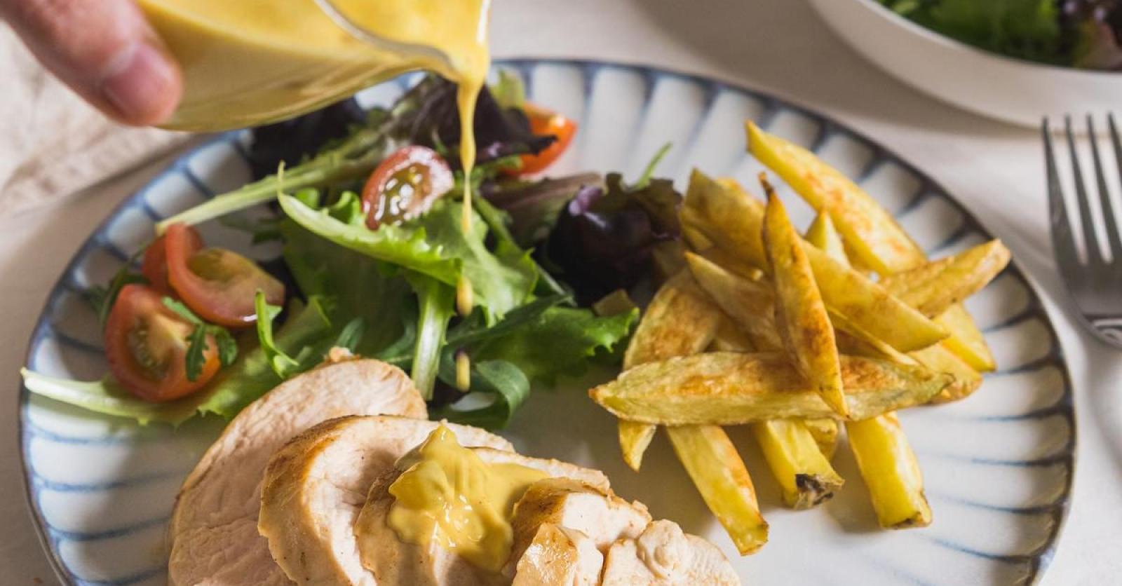 Zondagse kost: kalkoenfilet met picklessaus