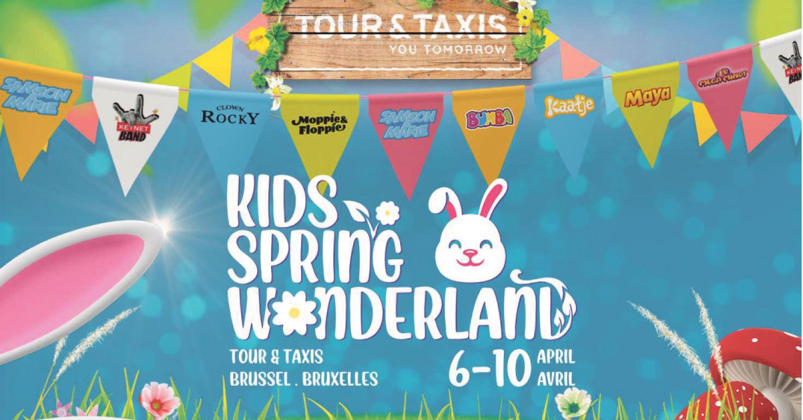 Win een familieticket voor Kids Spring Wonderland