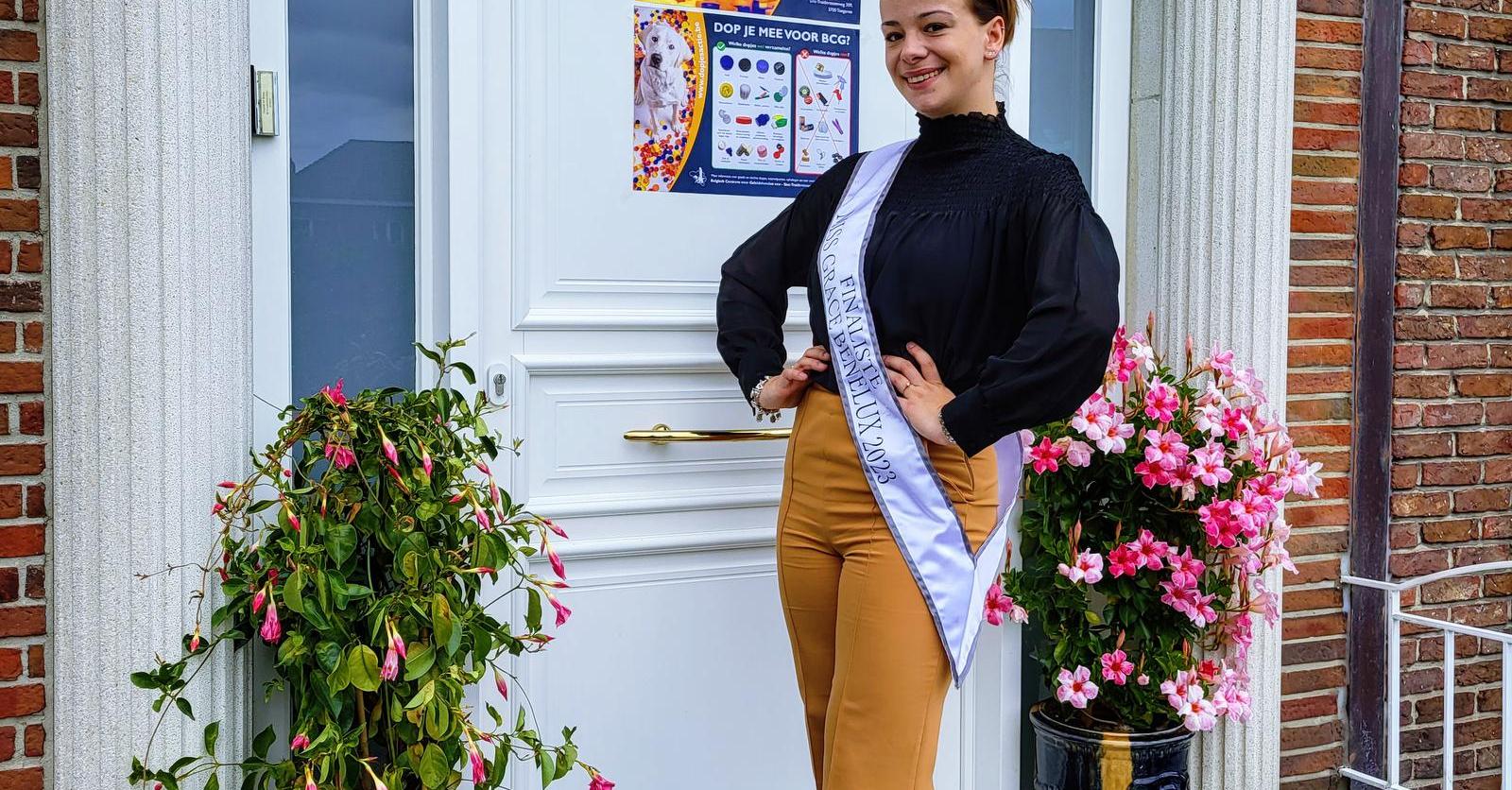 Romanie De Cauderlier (20) is finaliste van Miss Grace Benelux: “Als ...