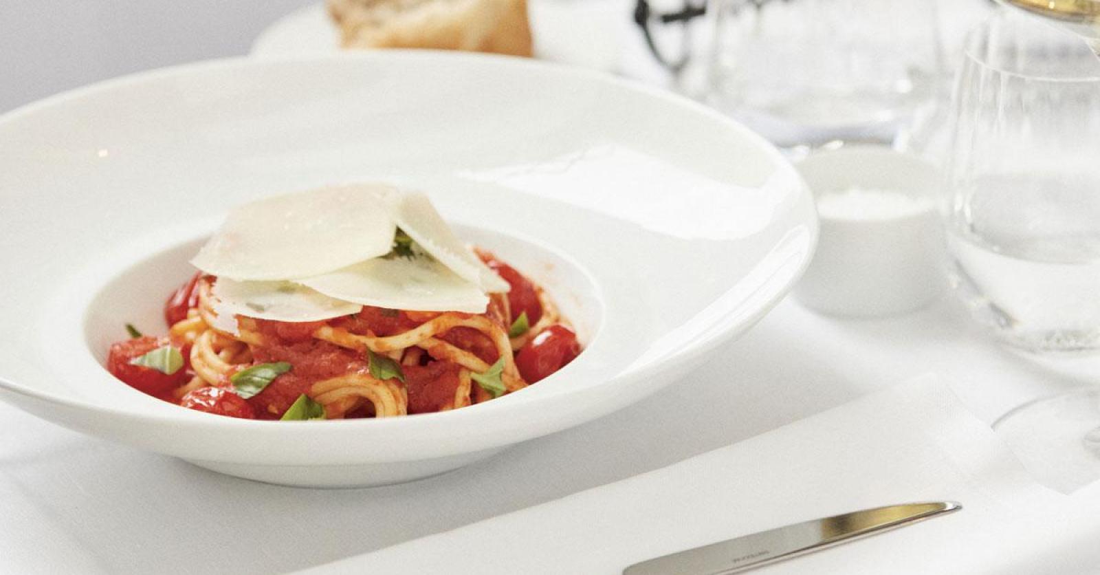 La recette de spaghetti al pomodoro de Matobar