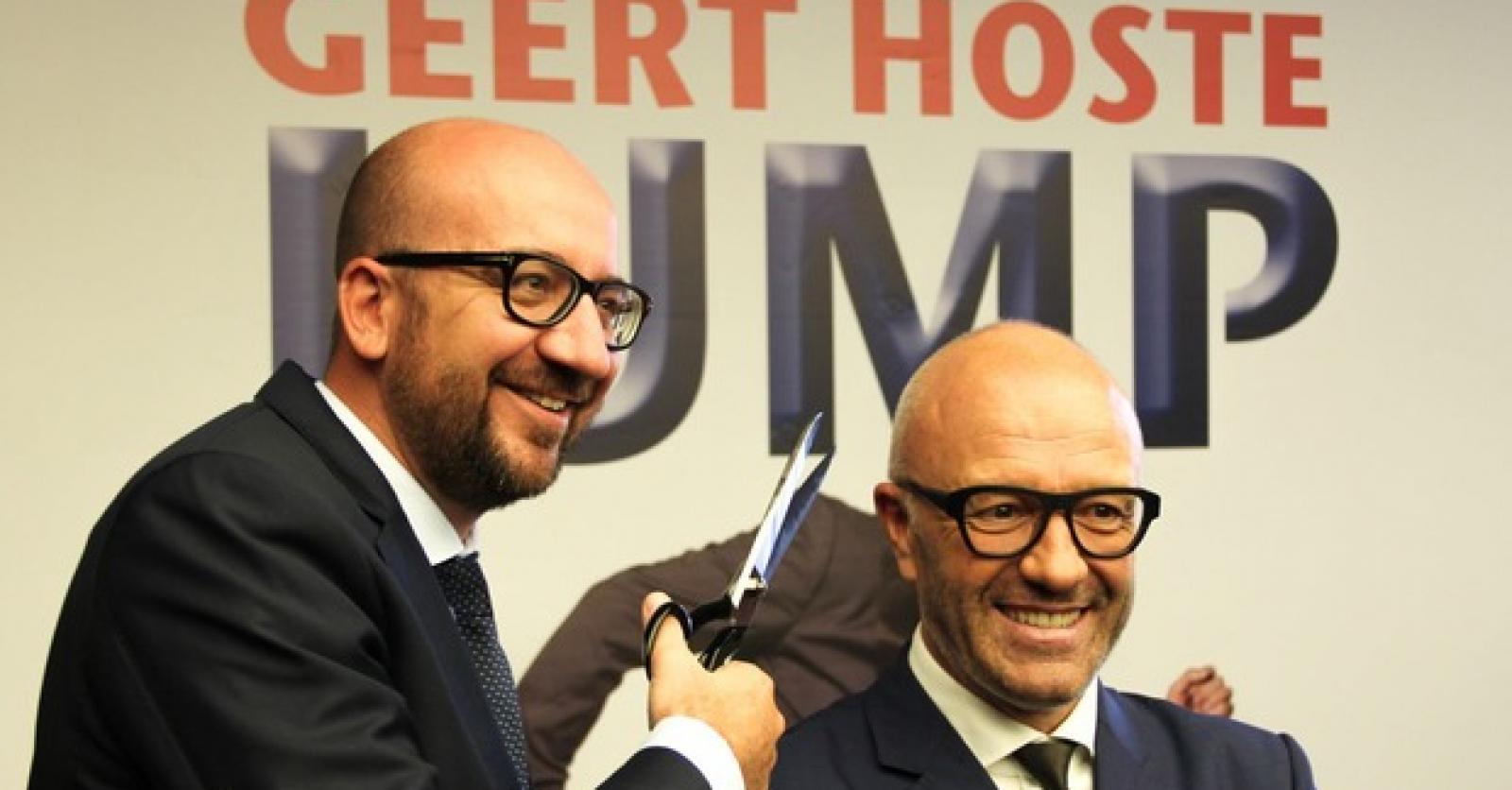 Geert Hoste 'springt' - Plus Magazine