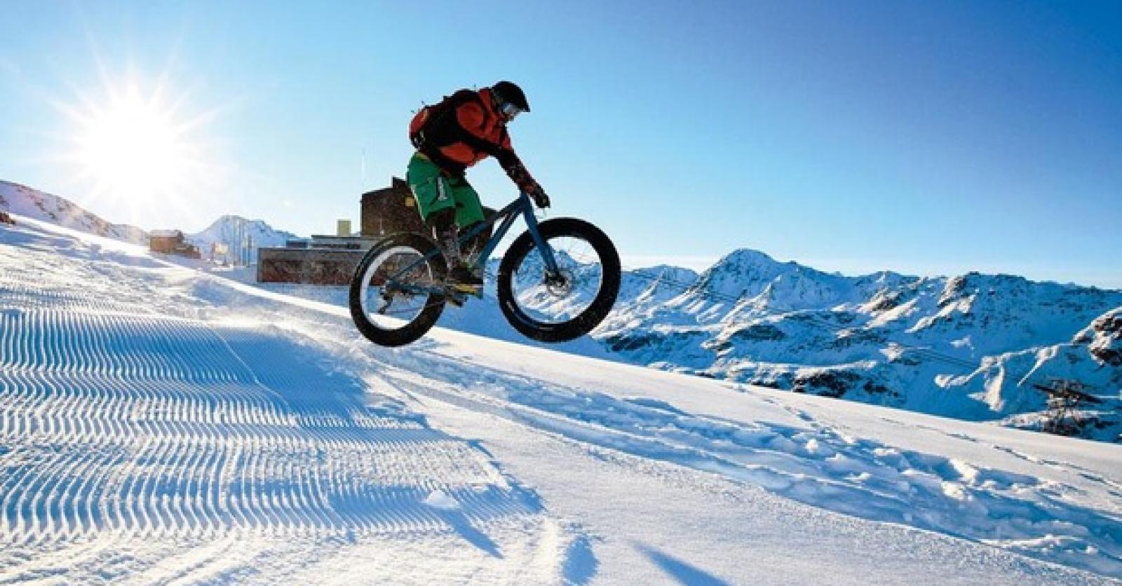 Vélo sur neige - Plus Magazine