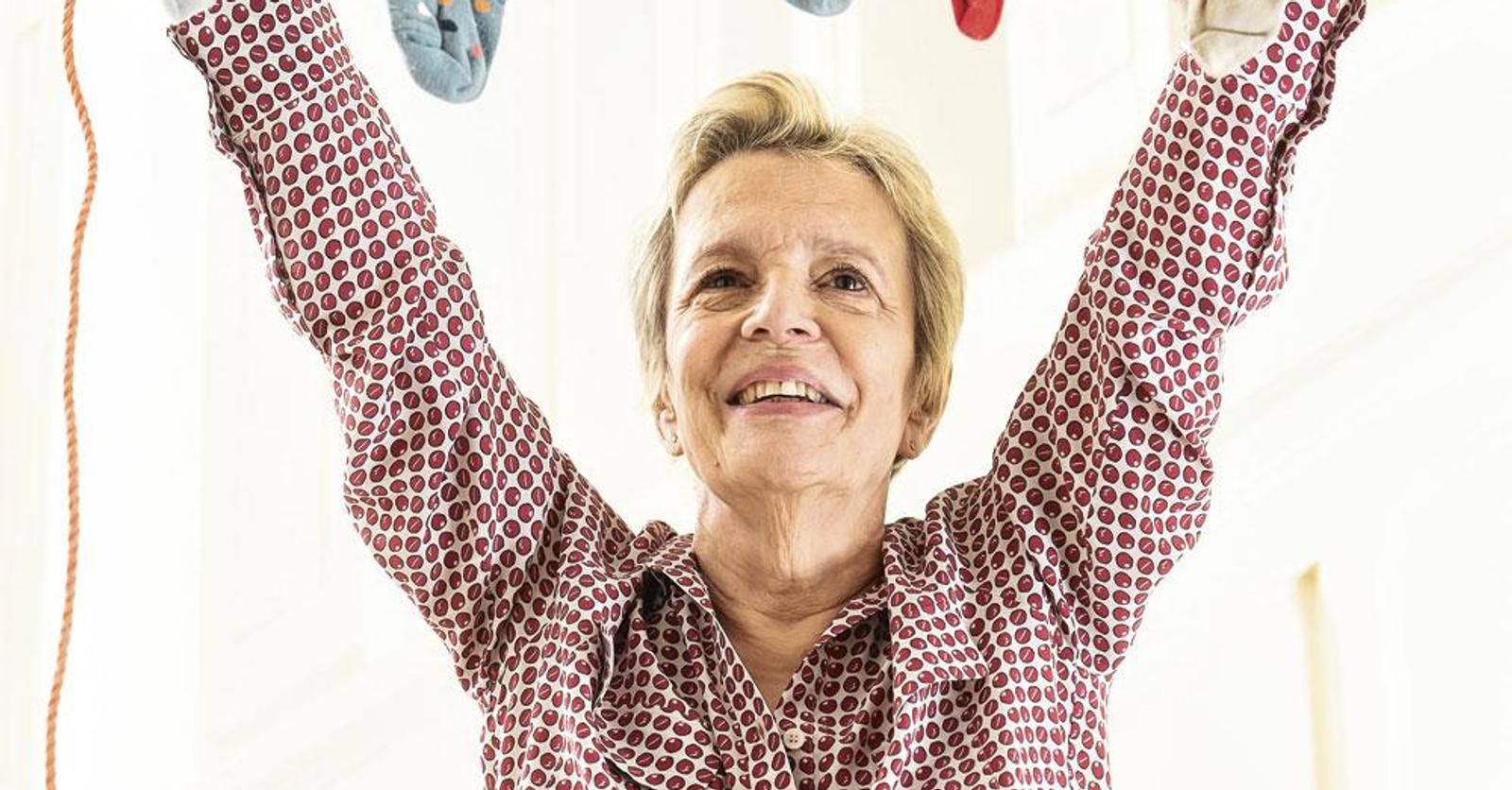 Catherine Ullens organise l'Opération Chaussettes - Plus Magazine
