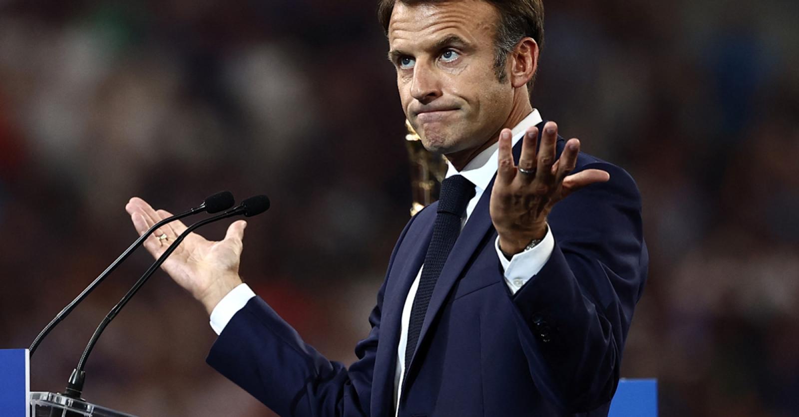 Mondial de rugby: Emmanuel Macron sifflé lors de son discours d ...