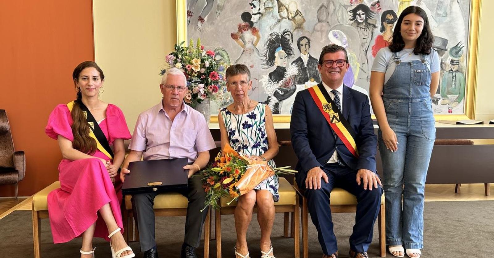 Roland en Annie zijn vijftig jaar getrouwd - KW.be