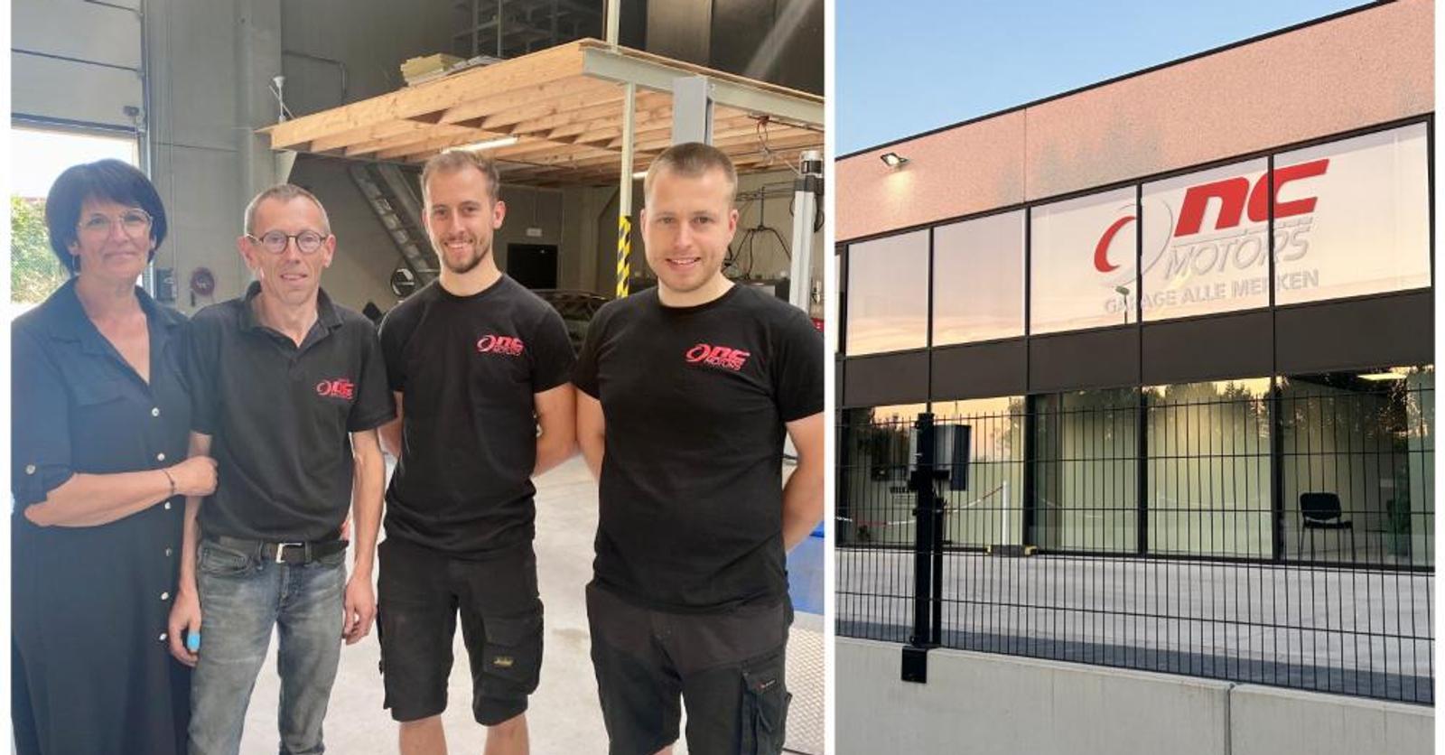 NC Motors verhuist naar nieuwe loods in de Paddevijverstraat - KW.be