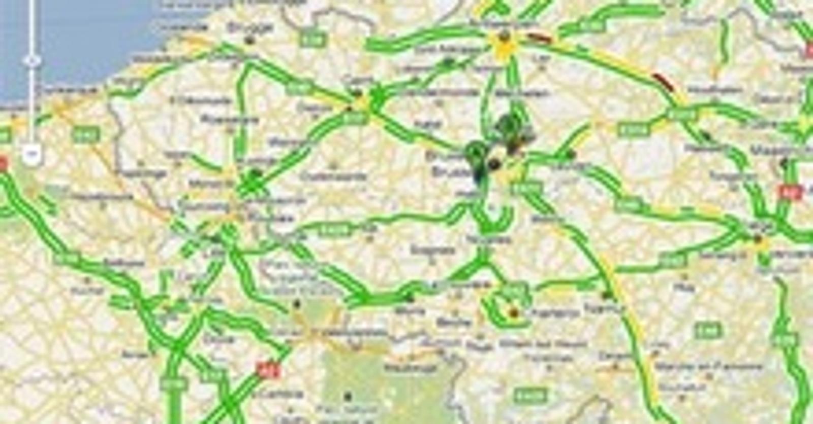 Les infos trafic disponibles sur Google Maps - Plus Magazine