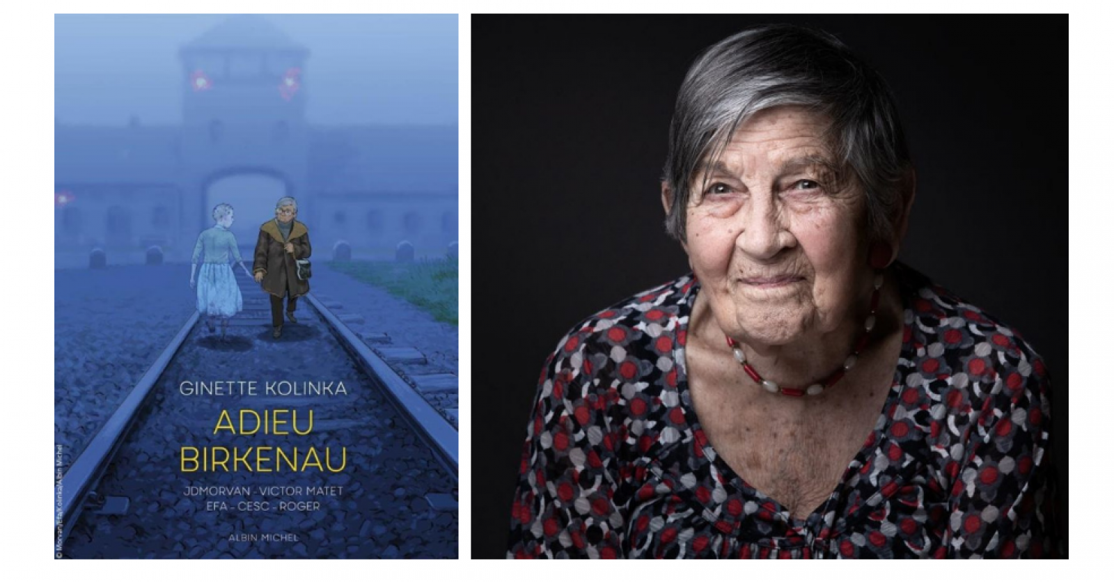 FLAIR BOOK CLUB: "Adieu Birkenau", la BD émouvante de Ginette Kolinka ...