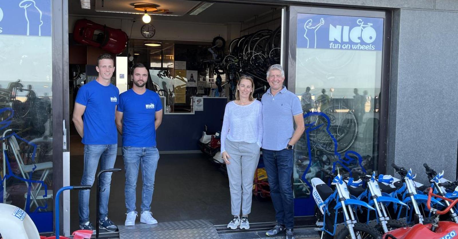 Nicolas (56) en Anne (54) laten bekende zaak Nico Fun On Wheels over ...