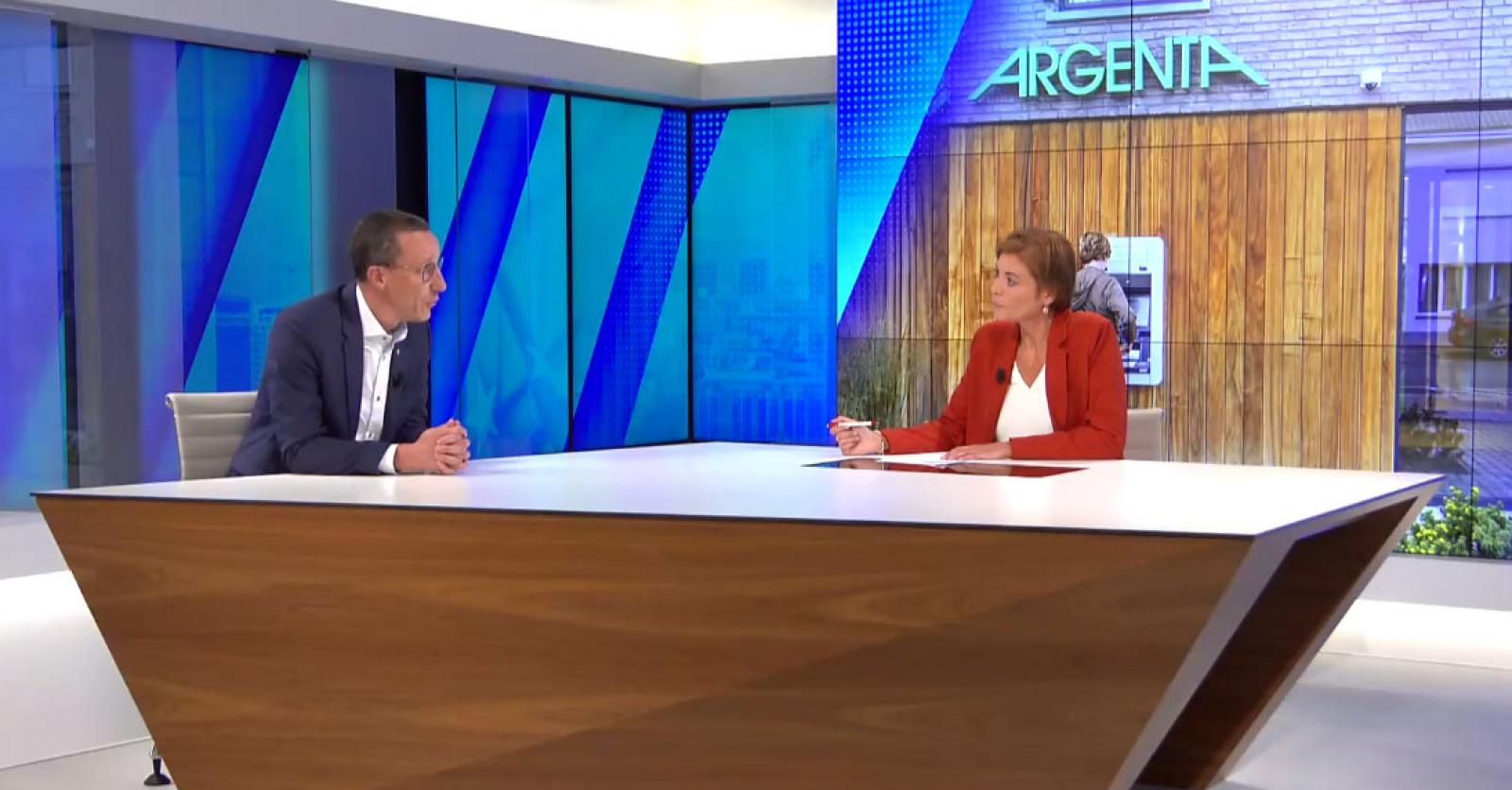 BEKIJK - Peter Devlies (CEO Argenta): 'Voor elke 100 euro rente die wij ...