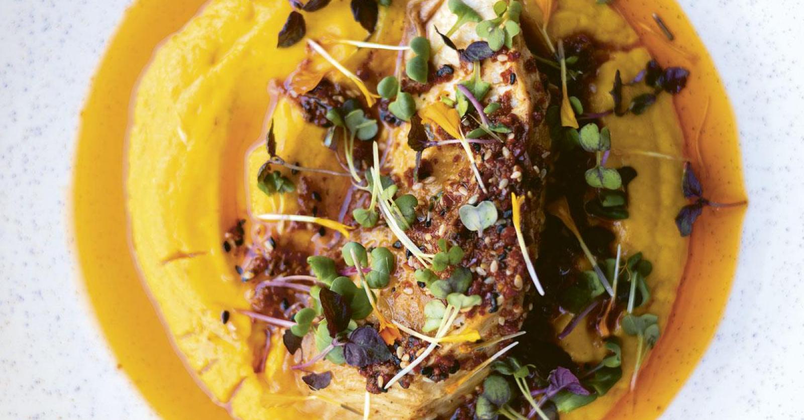 La recette du céleri rave rôti de Camille Jadoul, du restaurant L ...