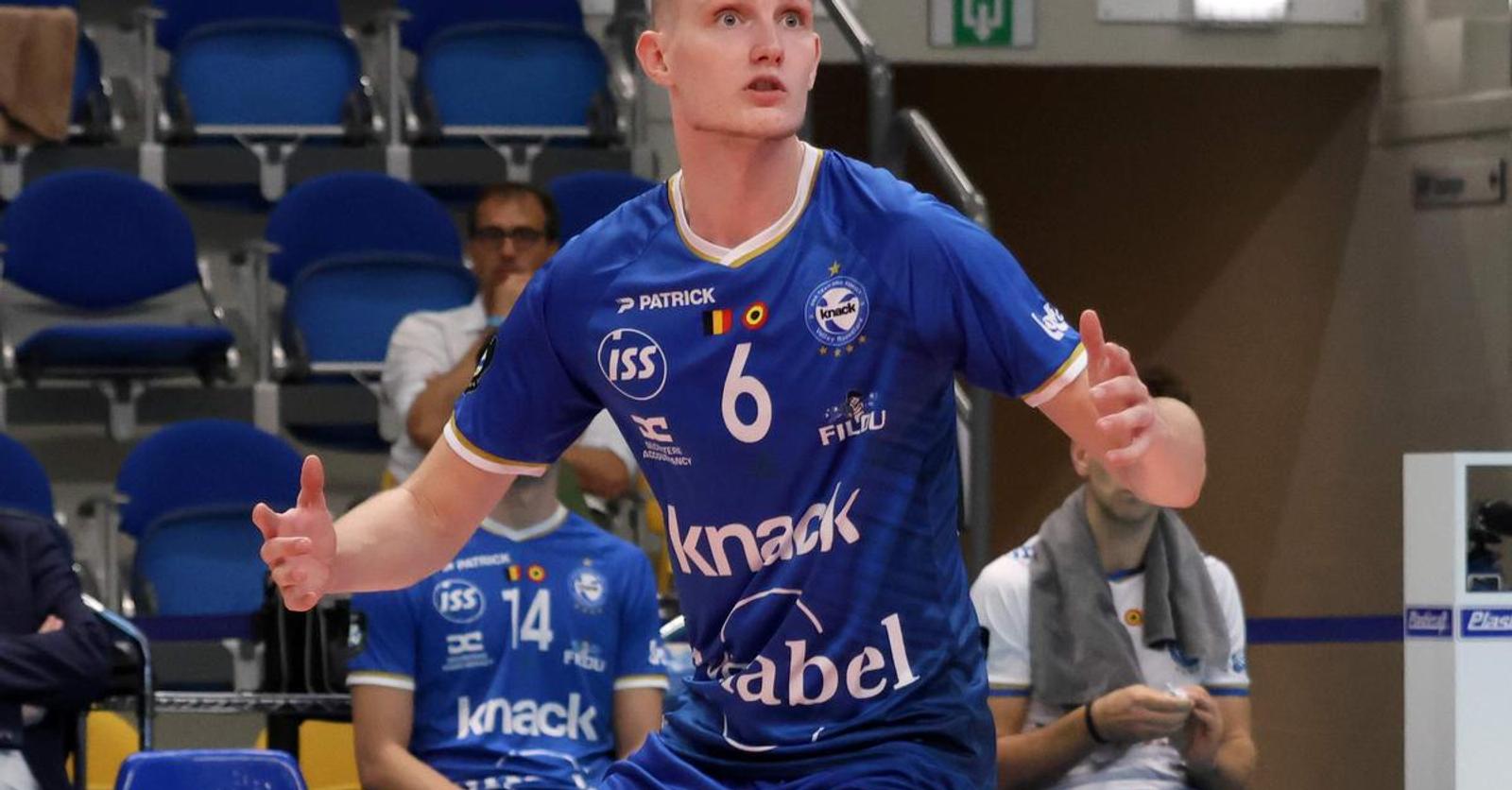 Nederlander Jasper Wijkstra is nieuwe receptie-hoek van Knack Volley ...