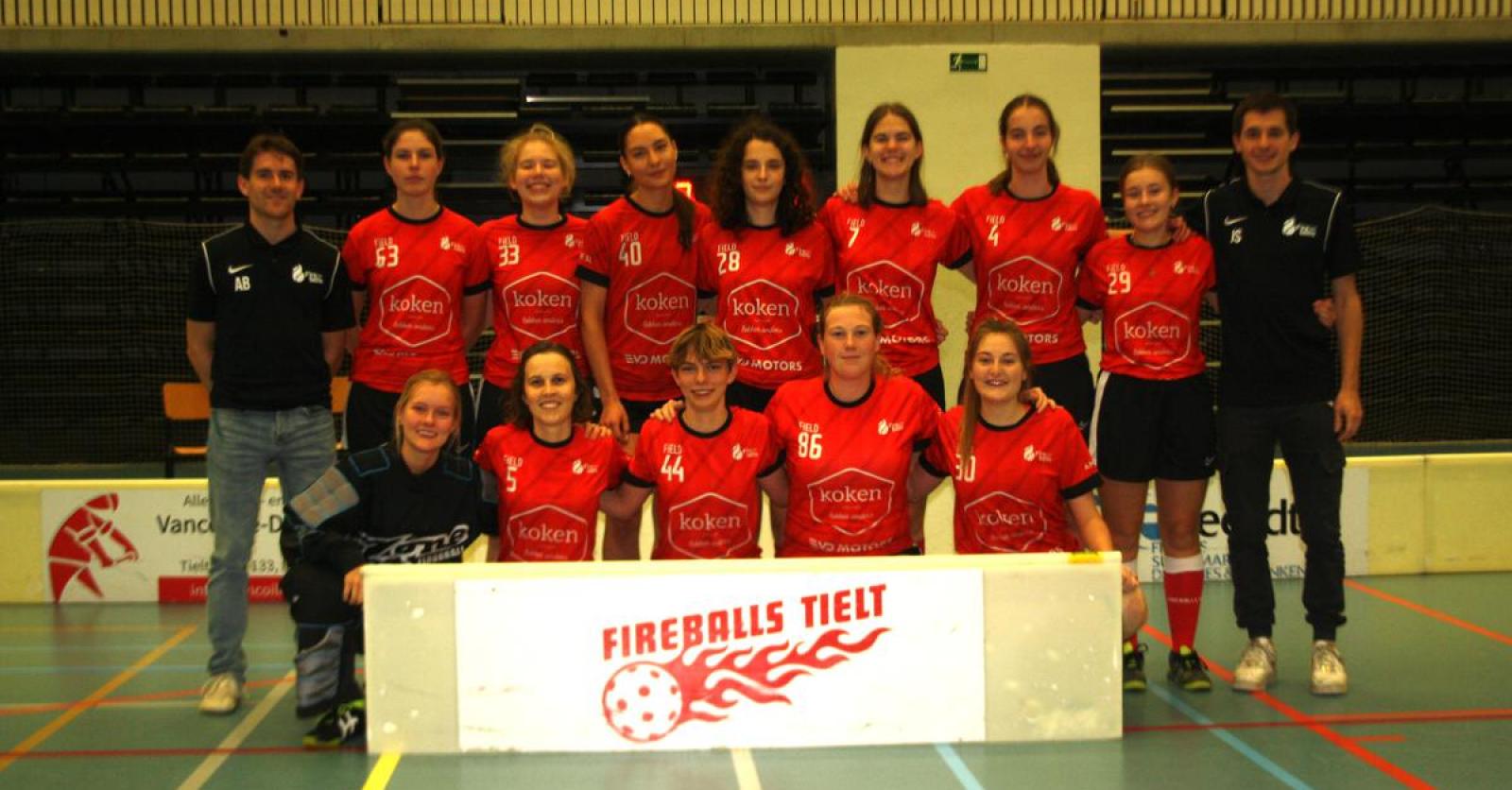 Fireballs Tielt heren en dames lonken naar finale en titel - KW.be