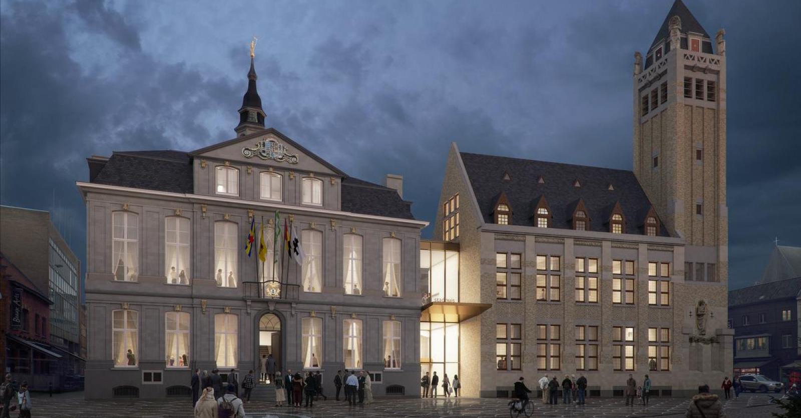 Stad Roeselare met ‘Het Meest Duurzame Stadhuis van Vlaanderen ...