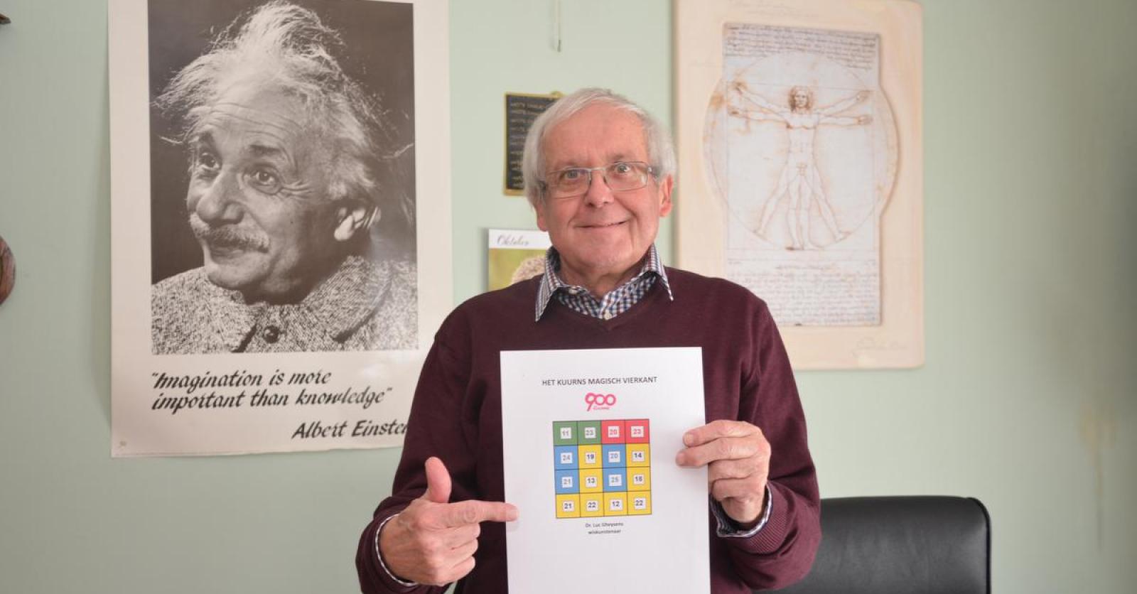 Dr. Luc Gheysens bedenkt Kuurns Magisch Vierkant voor 900 jaar Kuurne ...